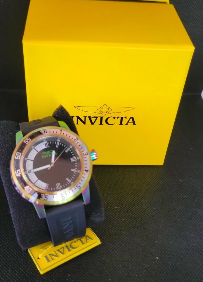 Invicta Specialty Mens Watch (37011) 45mm Iridescent Steel Case ...
