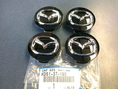 Genuine CX5 CX7 CX9 MIATA RX-8 Wheel Center Cap KD51-37-190 x4 F/S ...