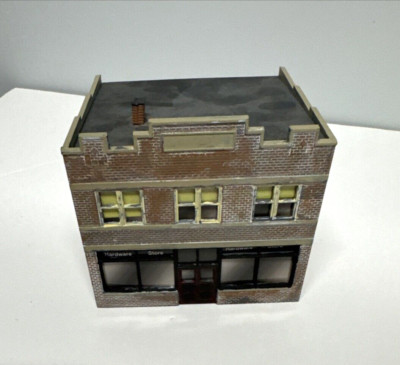 Rix Products Smalltown USA HO Scale Hardware Store Assembled Building ...