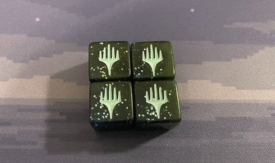 MTG Magic 4 Planechase Planar Die Dice Set of 4 Doctor Who Commander ...
