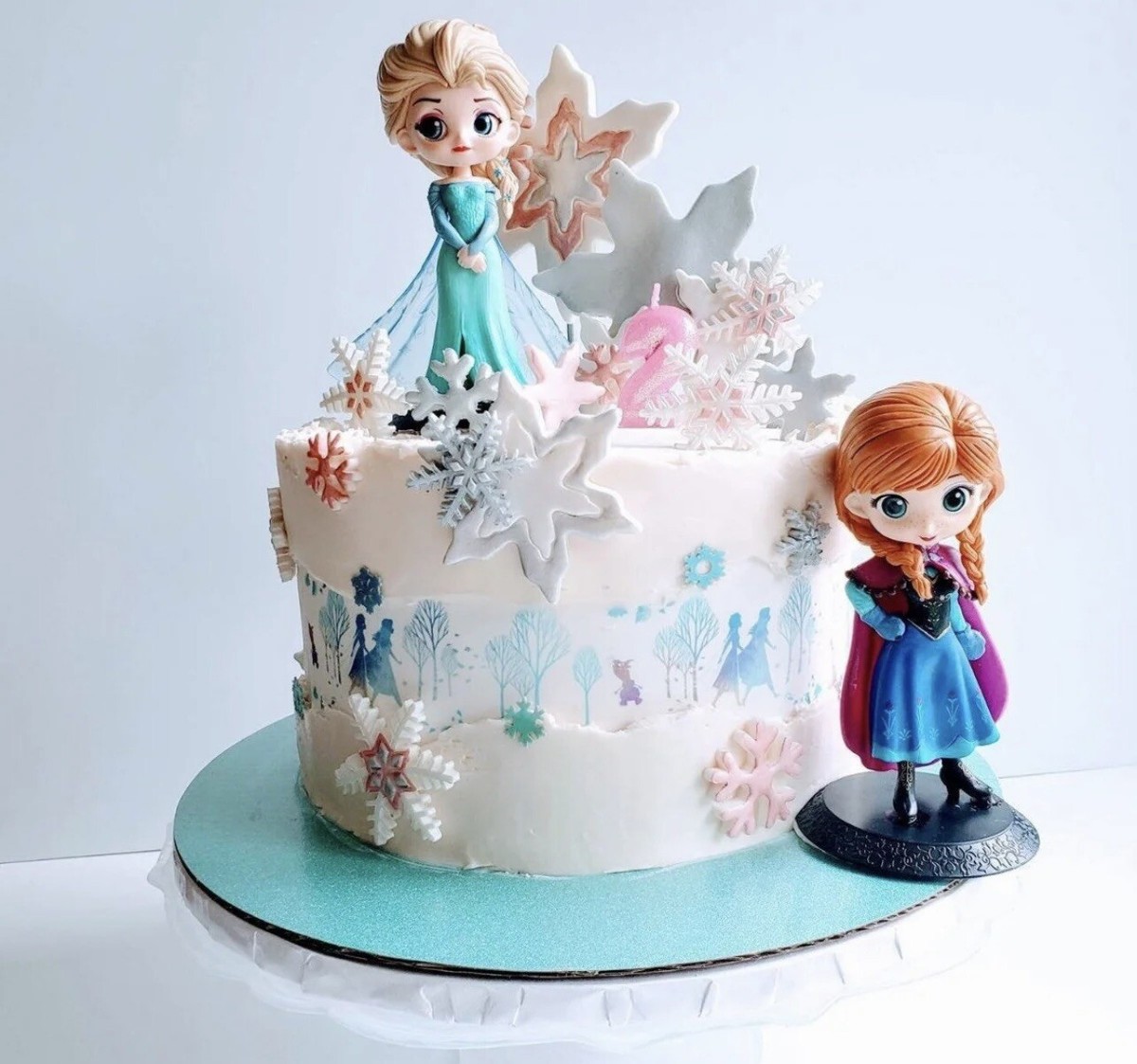 Elsa Doll Cake