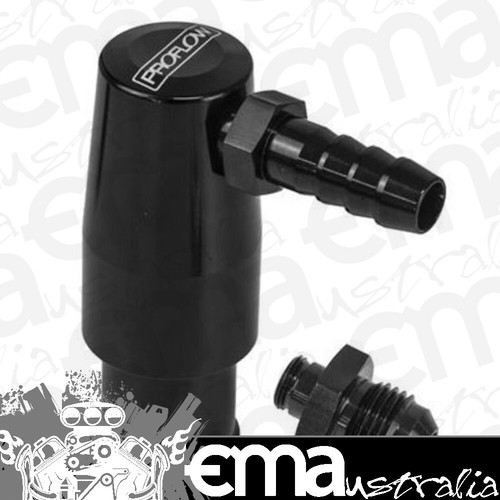 Proflow PFE663BK Billet Aluminium Valve Cover PCV Valve Kit Barb or AN ...