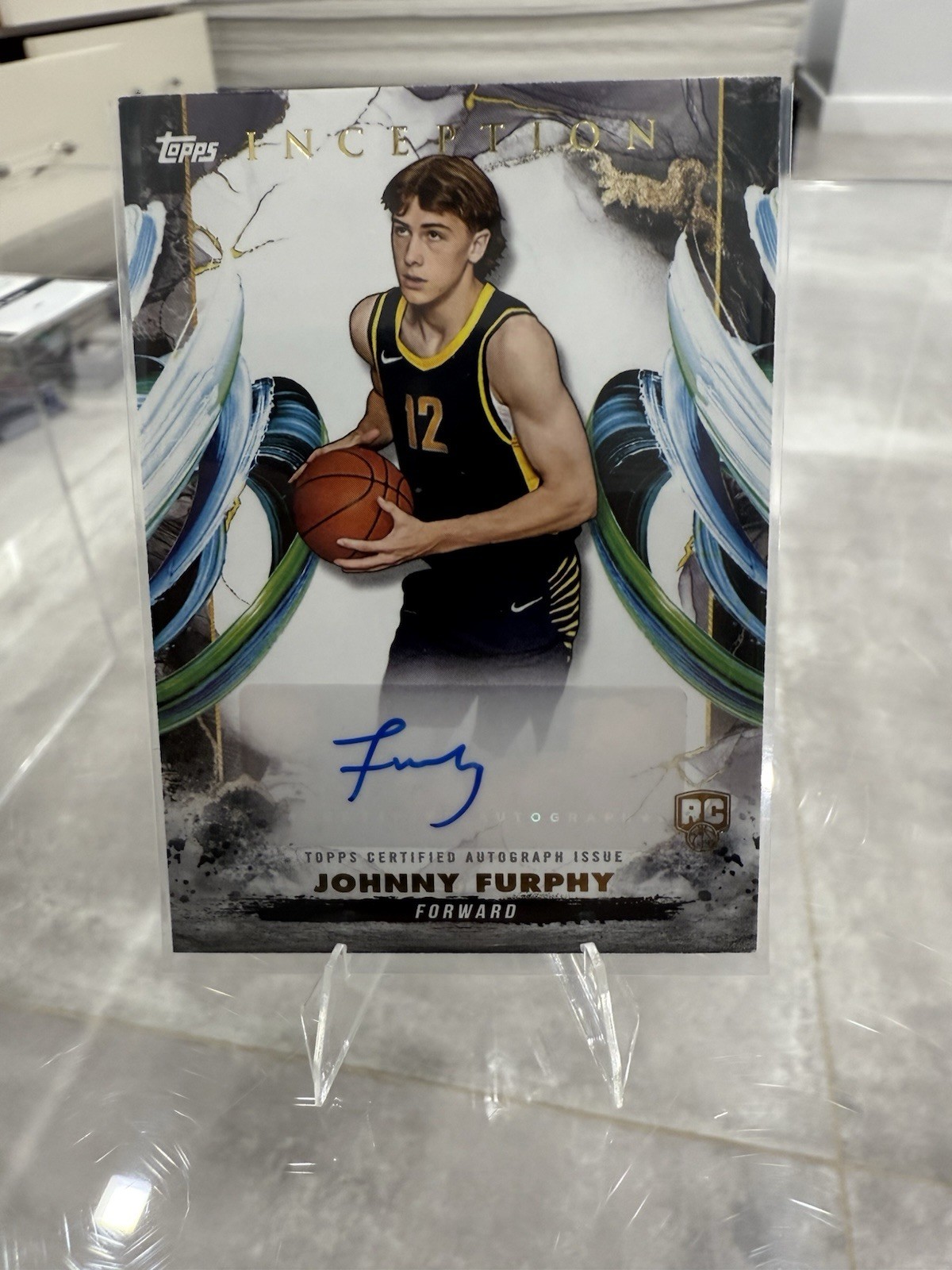 2024-25 Topps Inception - Rookie Autographs Johnny Furphy, Johnny ...
