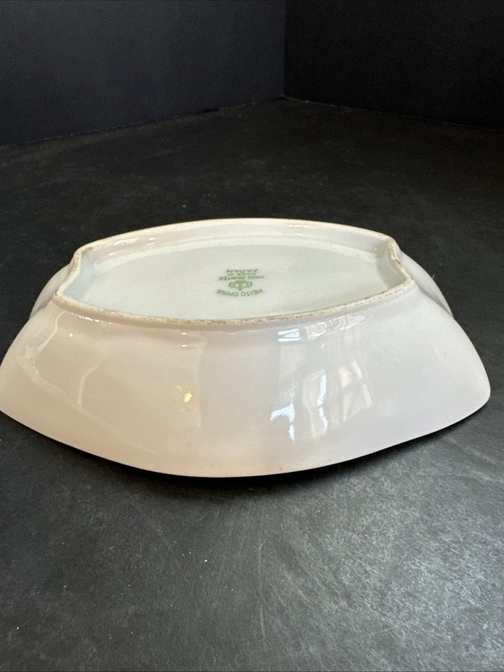Vintage Hand Painted Nut Bowl Candy Bowl Meito China | eBay