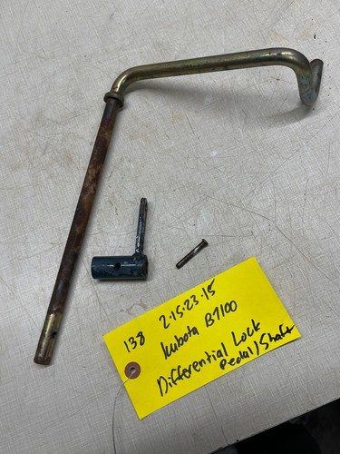 Kubota B7100 HST Tractor Differential Lock And Arm | eBay