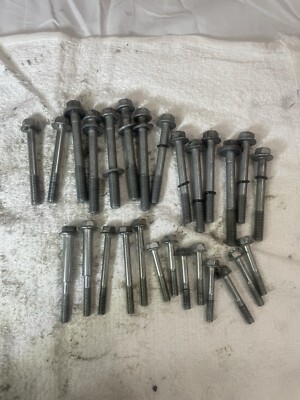 15-23 Yamaha Fz07 MT07 XSR700 R7 Engine Case Motor Bolts 16 17 18 19 20 ...