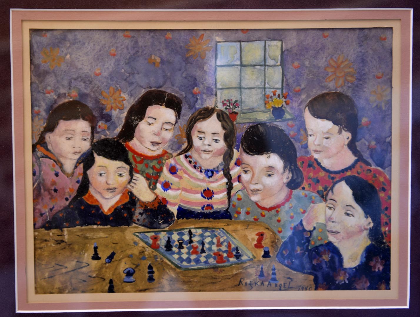 "Chess Angel" painting | eBay