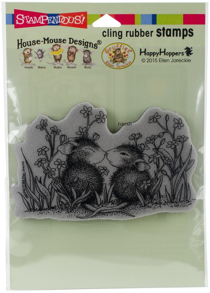 Stampendous - House Mouse Stamp - Garden Kiss - HMCP63 Rubber Stamp ...