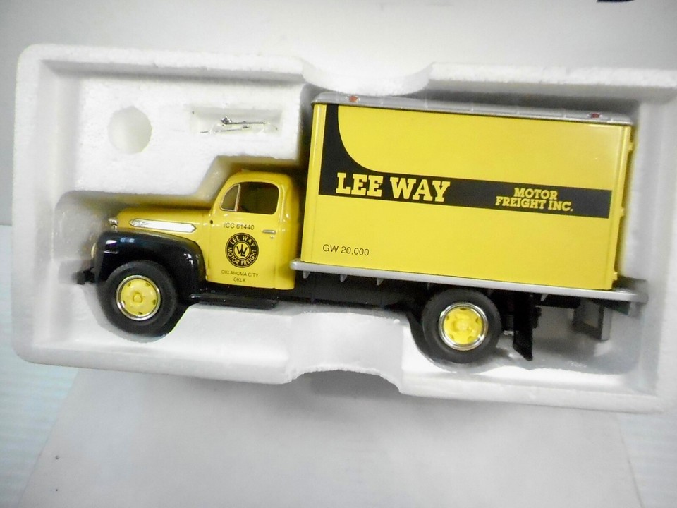 FIRST GEAR 1951 FORD LEE WAY MOTOR FREIGHT DRY VAN 1:34 SCALE | eBay