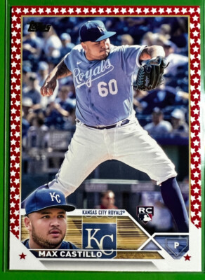 2023 MAX CASTILLO RC /76 Independence Day Royals Rookie #251 | eBay