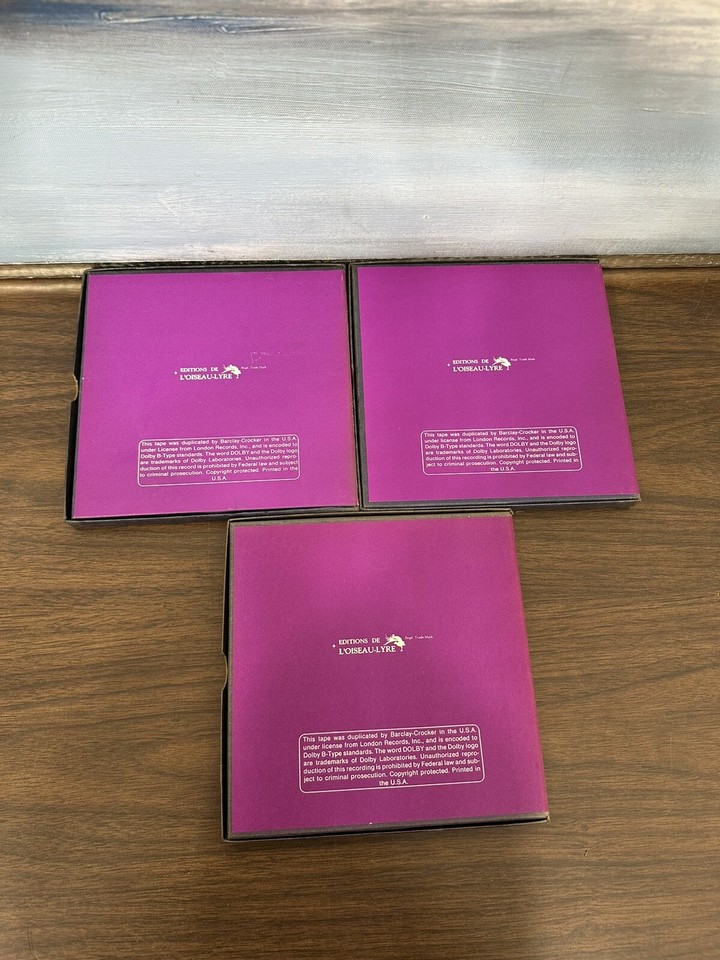 Lot Of 5 Collection Music 7 1/2 IPS Reel-to-Reel Tapes mint condition ...