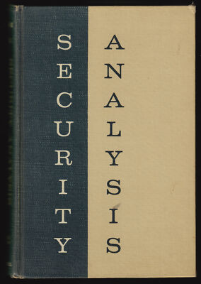 Benjamin Graham, David L Dodd / Security Analysis Principles and ...