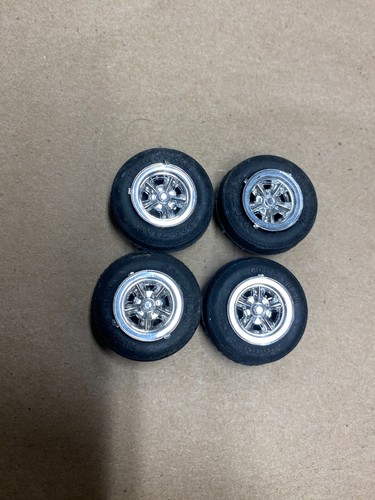 Fenton Style 5 Spoke Wheels Polyglass GT Tires Rims 1/25 Scale Model ...