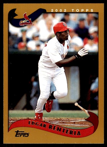 2002 Topps Baseball Card Edgar Renteria A Baseball Cards #37 | eBay