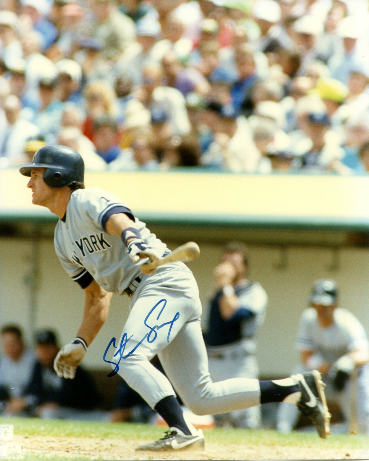 STEVE SAX NEW YORK YANKEES LA DODGERS AUTOGRAPHED 8 X 10 PHOTO JSA | eBay