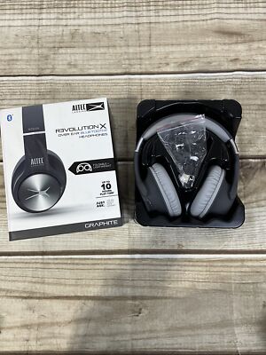 Altec Lansing Revolution X Over Ear Bluetooth Headphones Graphite | eBay