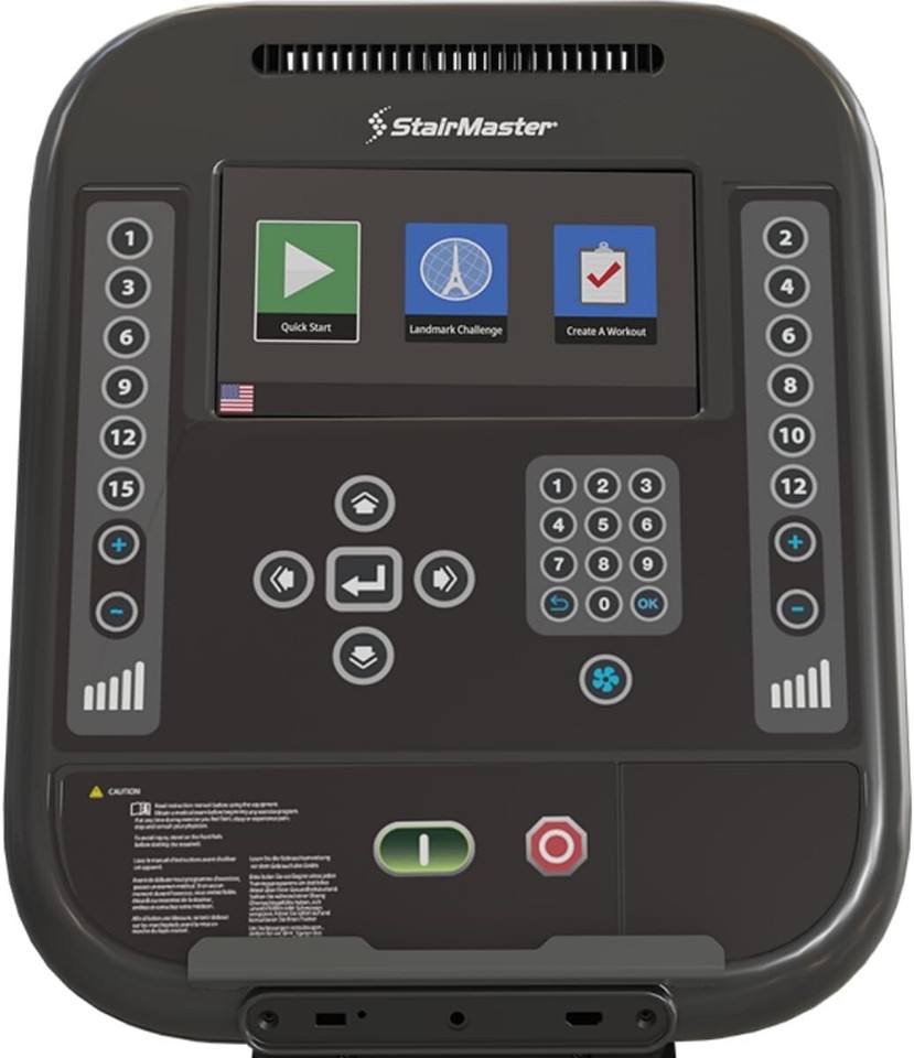 Stairmaster 4-Series 4G Gauntlet Compact Stepmill, 10" LCD Display ...