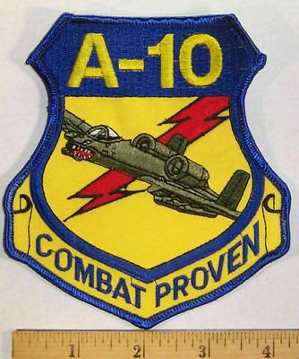A-10 Bomber Patch Combat Proven Close Air Support CAS US Navy USN | eBay