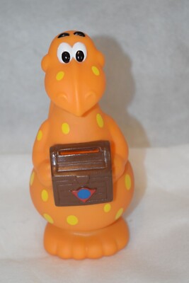 1992 Kraft Macaroni & Cheese Cheesasaurus Rex Dinosaur Coin Bank EUC | eBay