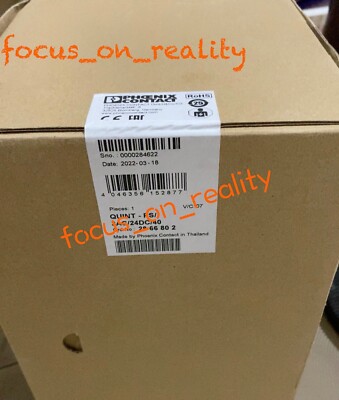 1PC PHOENIX CONTACT 2866802 Power Supply Unit - QUINT-PS/ 3AC/24DC/40 ...
