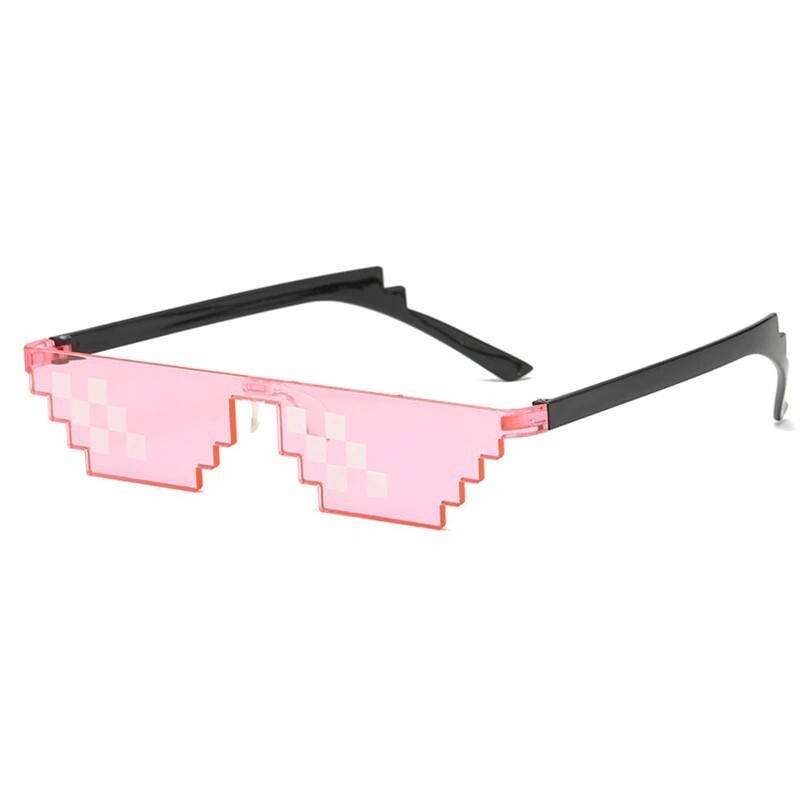 Eyewear Meme Color Party Glasses Cards. Different Shapes Carnival