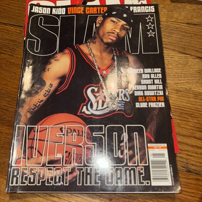 Slam Issue 42 Allen Iverson Sixers NBA Basketball May 2000 | eBay