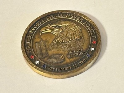 Challenge Coin - US Military - Sept 11, 2001 - We the people shall ...