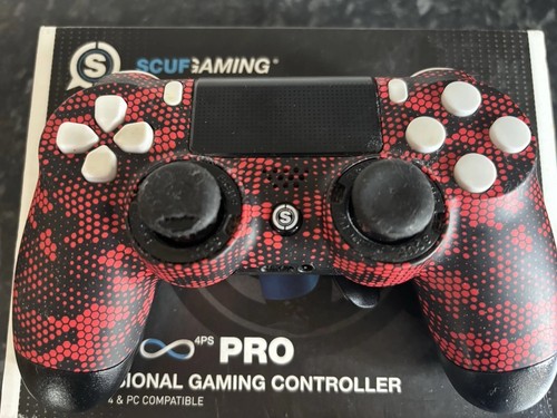 Scuf Infinity 4PS Black Red PS4/PC Controller - SPARES/REPAIR | eBay