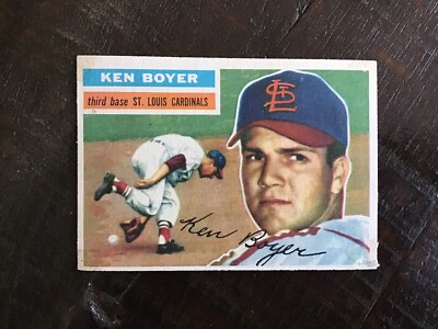 1956 Topps - #14 Ken Boyer | eBay