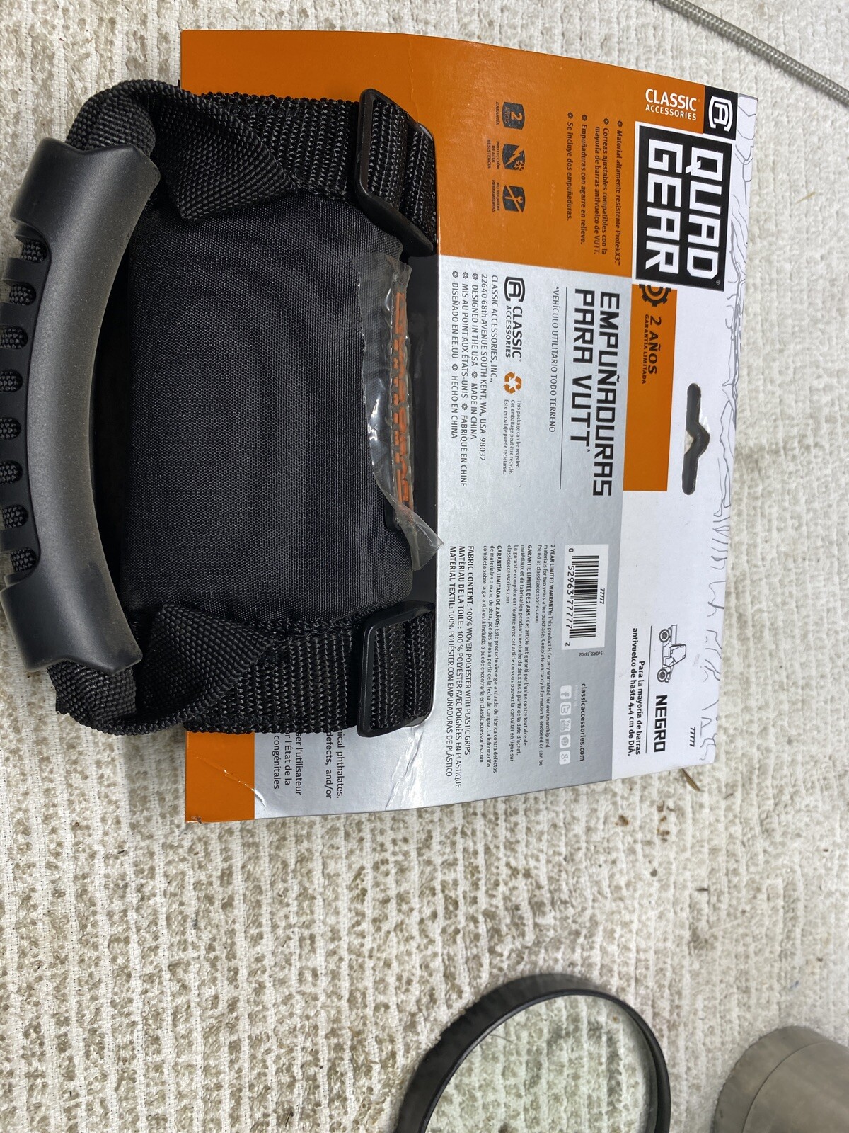 Classic Accessories QuadGear UTV Roll Cage Hand Holds, Pair, Black | eBay