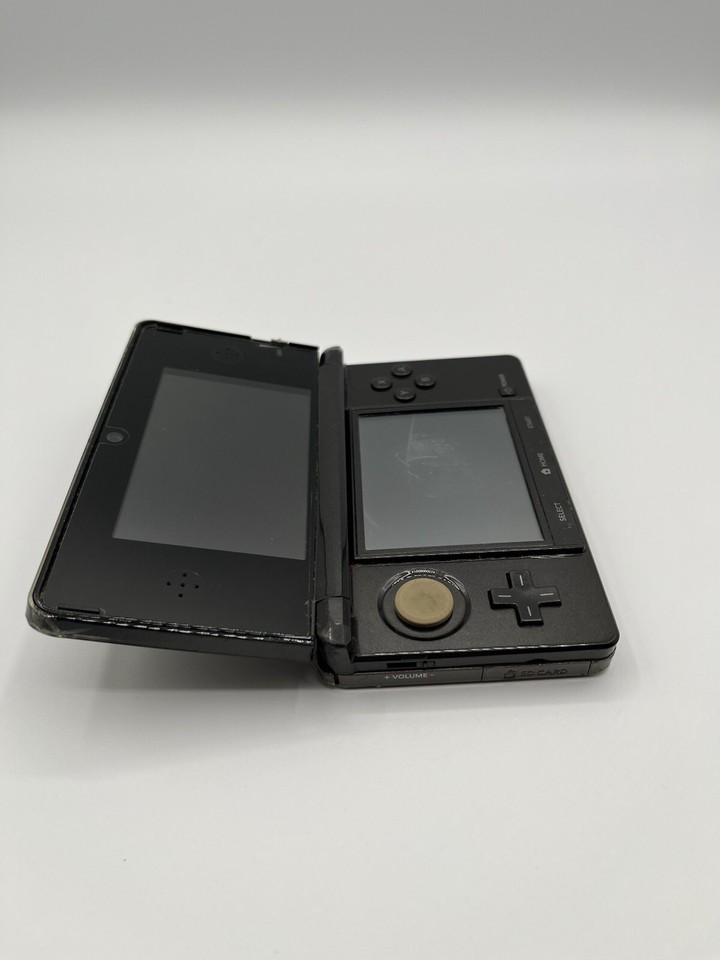 Nintendo Launch 3DS 2GB Handheld System Cosmo Black - Parts / Repair ...