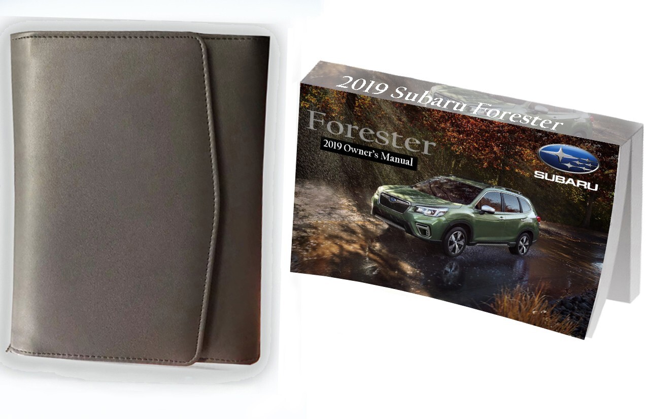 Owner Manual for 2019 Subaru Forester, Owner's Manual Factory Glovebox ...