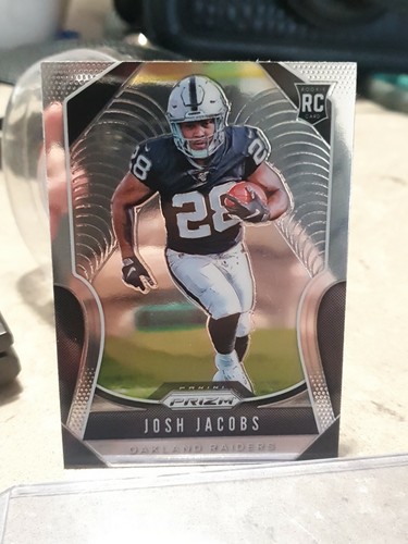 Josh Jacobs 2019 Panini Prizm Rookie Card #323 Oakland/Las Vegas ...