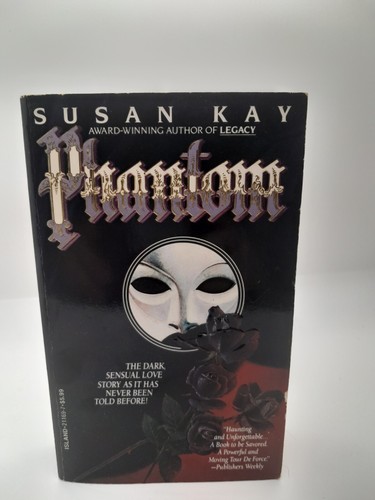 Vintage - Phantom by Susan Kay Paperback Book - 1993 Island Books | eBay