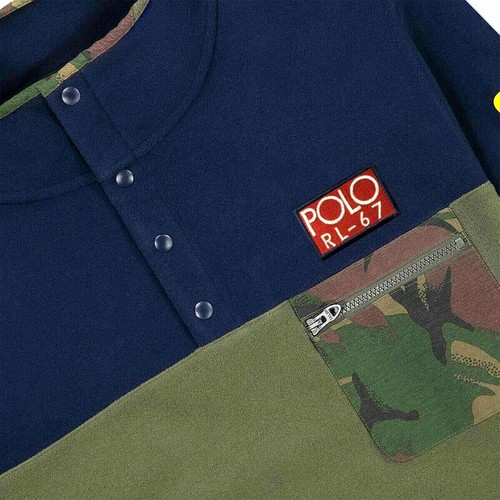 LIMITED MEN'S POLO RALPH LAUREN USA RLPC RL-67 P93 FLEECE JACKET ...