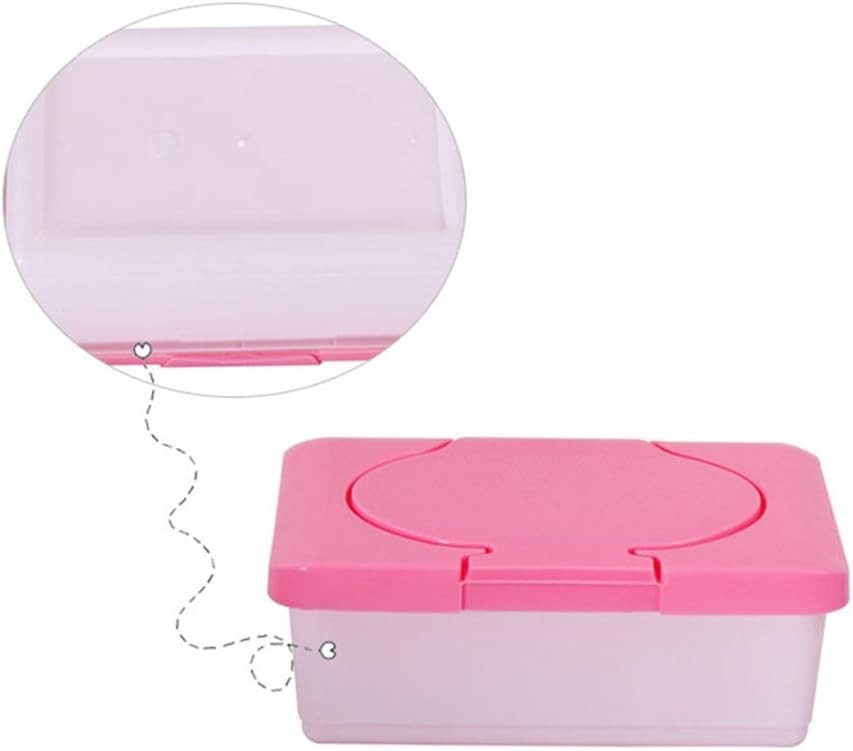 Portable Wet Wipe Travel Case Tissue Paper Storage Box Plastic Wipes ...