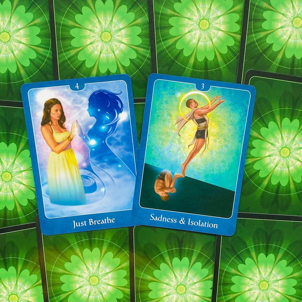The Psychic Tarot Pour The Heart Oracle Cards Deck Avec Sac | eBay