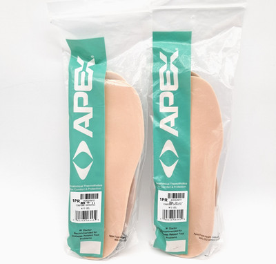 2 Pair Apex Conform Orthotic Shoe Insoles without Gel #40664 Mens 11 ...