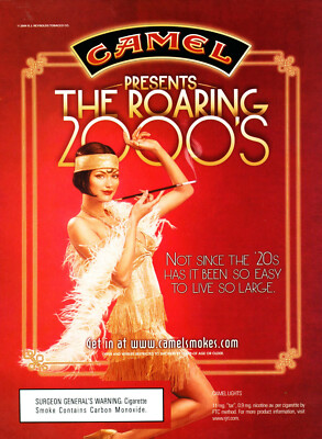 CAMEL CIGARETTE AD #83 RARE 2004 Out Of Print VINTAGE PRESENTS THE ...