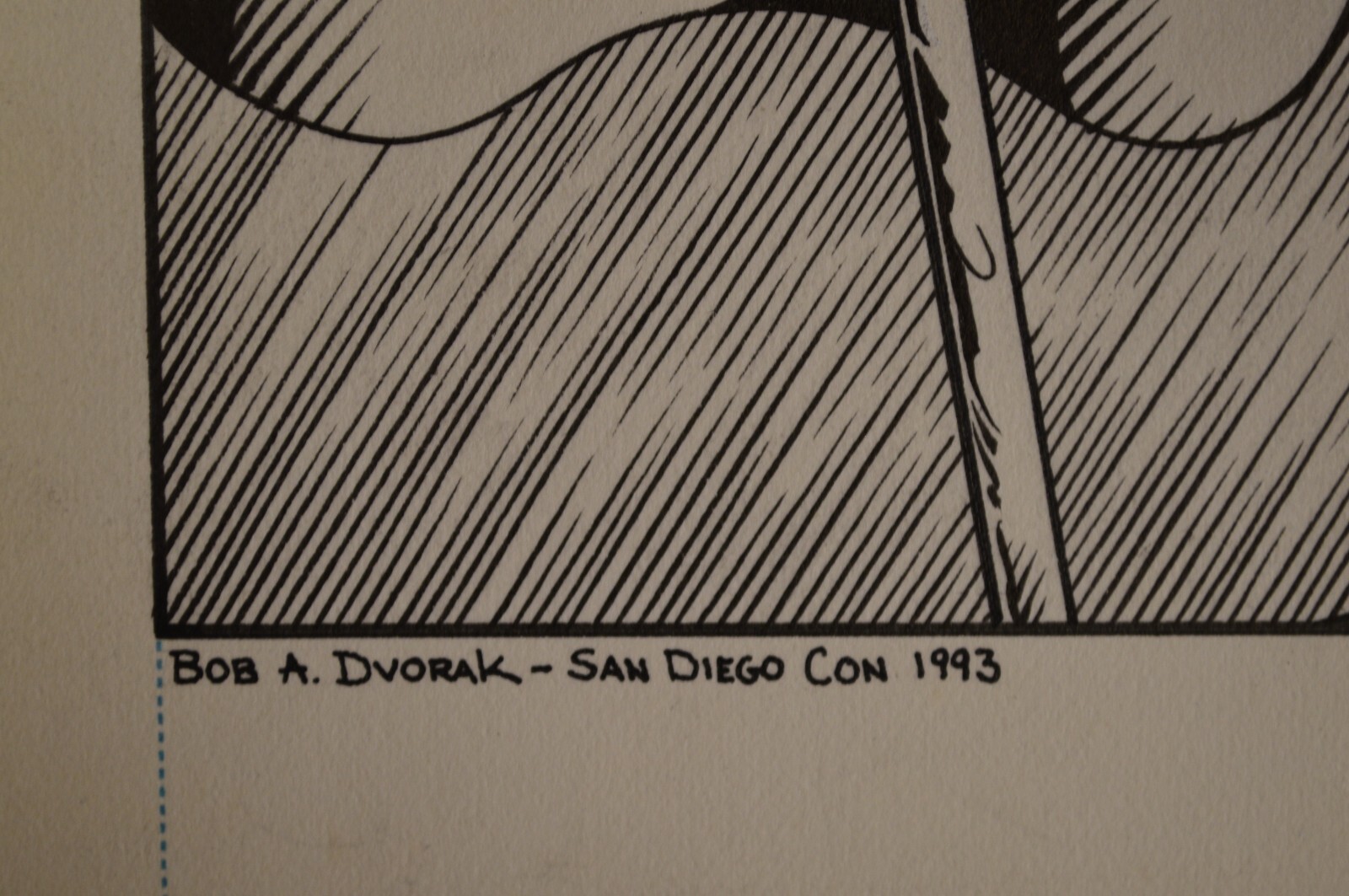 Bernie Wrightson Superman Pinup Bob Dvorak Original Comic Art DC ...