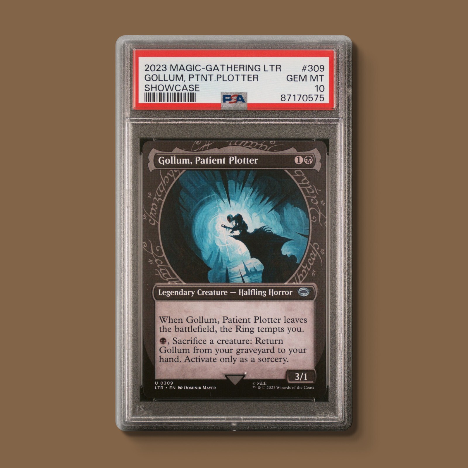 MTG Gollum, Patient Plotter The Lord of the Rings: Tales of Middle-earth 0309 Regular Uncommon ...