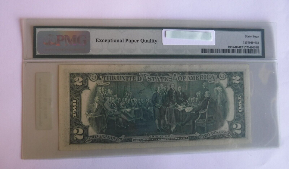 1976 $2 Dollar FRN - Mismatched Serial Number Error (Serial Number ...