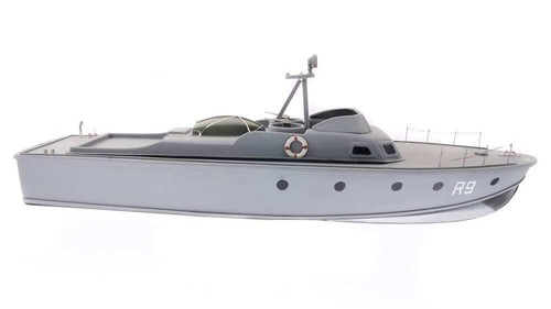 US Miami Class Crash Tender Semi-Scale 1:35-Plastic RC Boat Set by ...