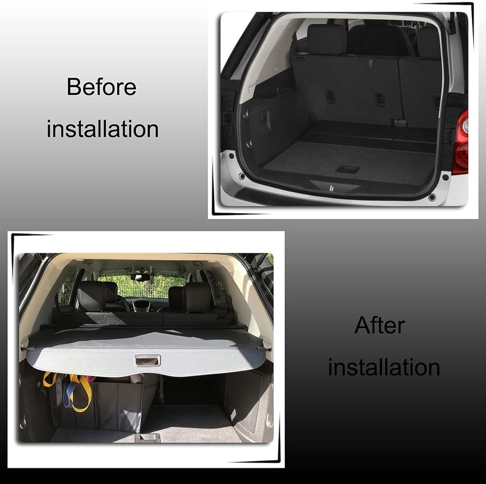 Cargo Cover Security Rear Trunk Tonneau Shade For 2006-2009 Chevrolet ...