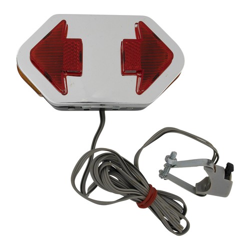 Bicycle Directional Turning Signal Light Red BMX MTB Beach Cruiser Bike ...