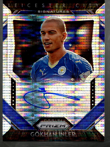 B4147- 2016 Panini Prizm UEFA Euro '16 Signatures #30 Gokhan Inler Auto ...