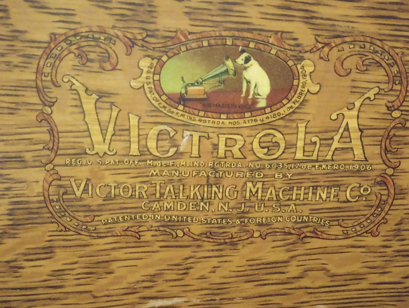RCA VICTOR VICTROLA TALKING MACHINE 1900 - VV-100 modified | eBay