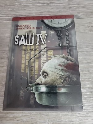 Saw IV (DVD, 2008, Widescreen - Unrated Directors Cut) | eBay