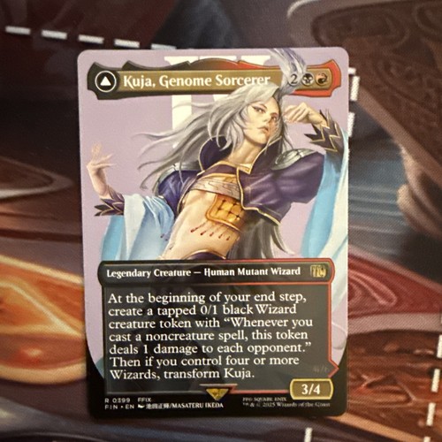 MTG Magic the Gathering Kuja, Genome Sorcerer #399 Final Fantasy | eBay