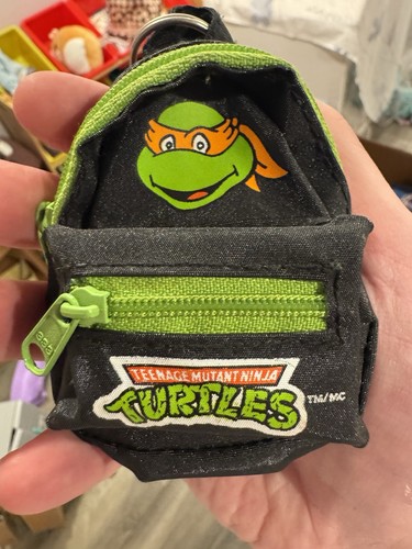 Vintage 90s TMNT Teenage Mutant Ninja Turtles Mini Backpack Change ...